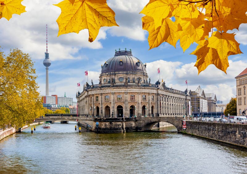 Museum Island in Autumn, Berlin, Germany Editorial Photo - Image of ...