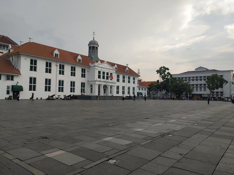 Museum Kota Tua Jakarta Sore Hari Editorial Image - Image of museum ...