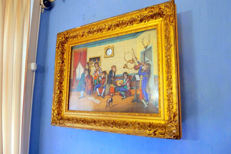 The Museum of Local Lore in the City of Kaluga. the Interior of the ...