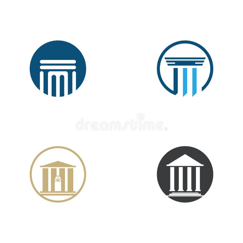 Museum Logo Template with Minimalist and Modern Concept Stock Vector ...