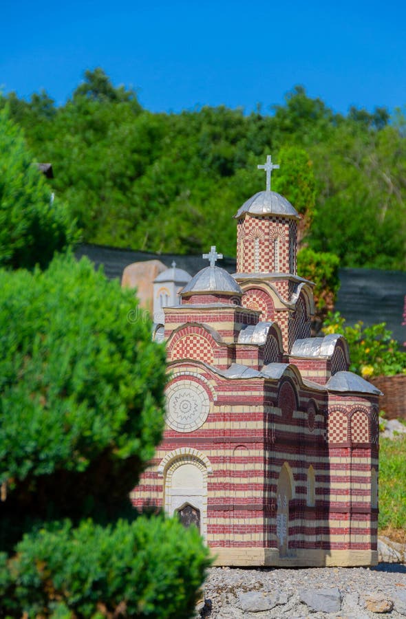 Museum of Miniature Monasteries of Serbia in the Open Editorial Stock ...