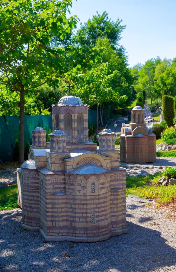 Museum of Miniature Monasteries of Serbia in the Open Editorial Image ...