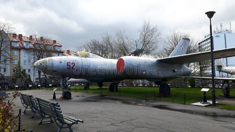 Old fighter jet editorial photography. Image of museum - 105925927
