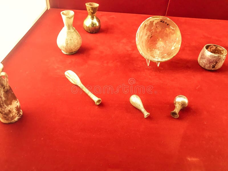 Museum Piece. Ancient Dishes for Experiments. Flasks, Pushers and Other ...