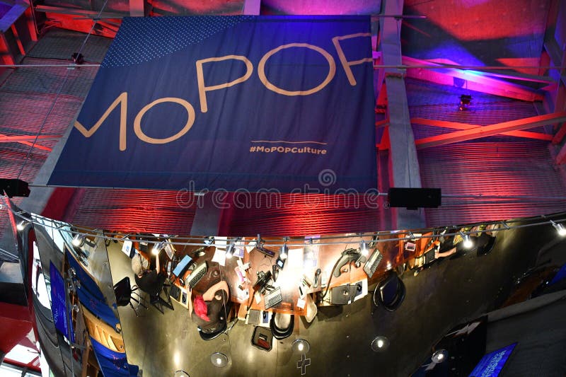 Museum of Pop Culture in Seattle, Washington Editorial Photography ...