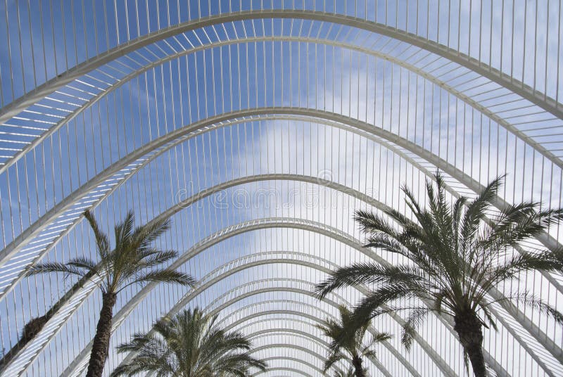 Museum of Science Prince Felipe, Valencia, Spain, Editorial. Editorial ...