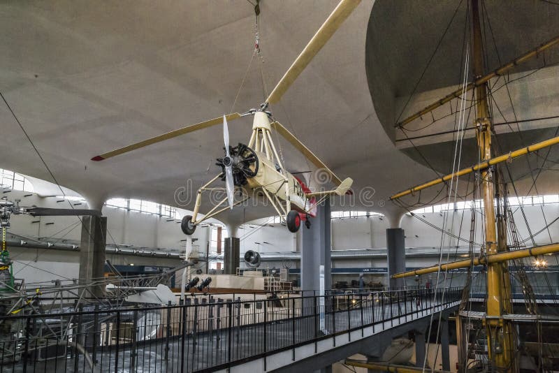 Museum of Science and Technology, Milan Editorial Stock Photo - Image ...