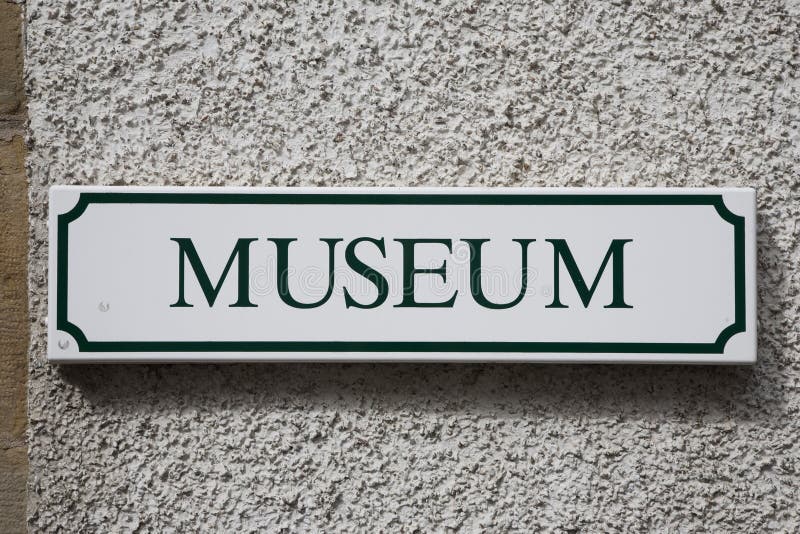 Museum Sign stock image. Image of museum, sign, travel - 15914165