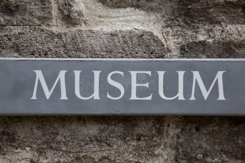 Museum Sign stock image. Image of museum, sign, travel - 15914165