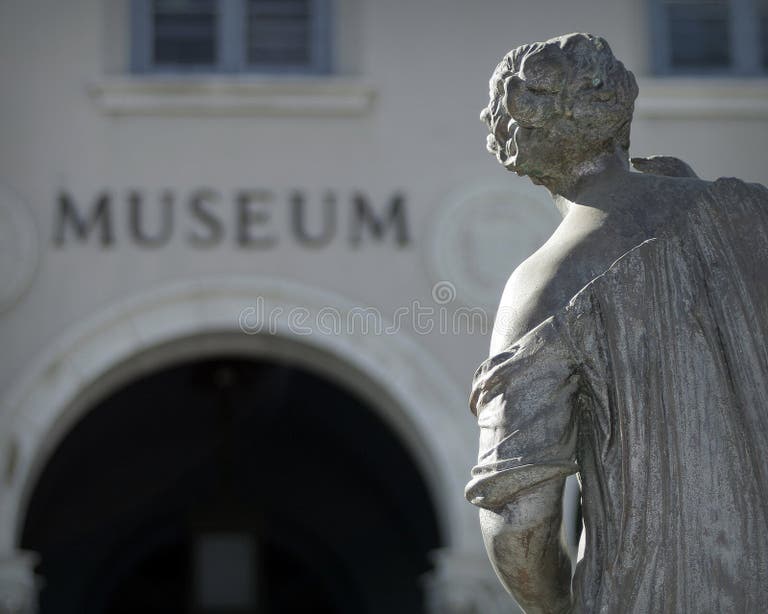 Museum and Statue Abstract stock photo. Image of exploring - 2090148