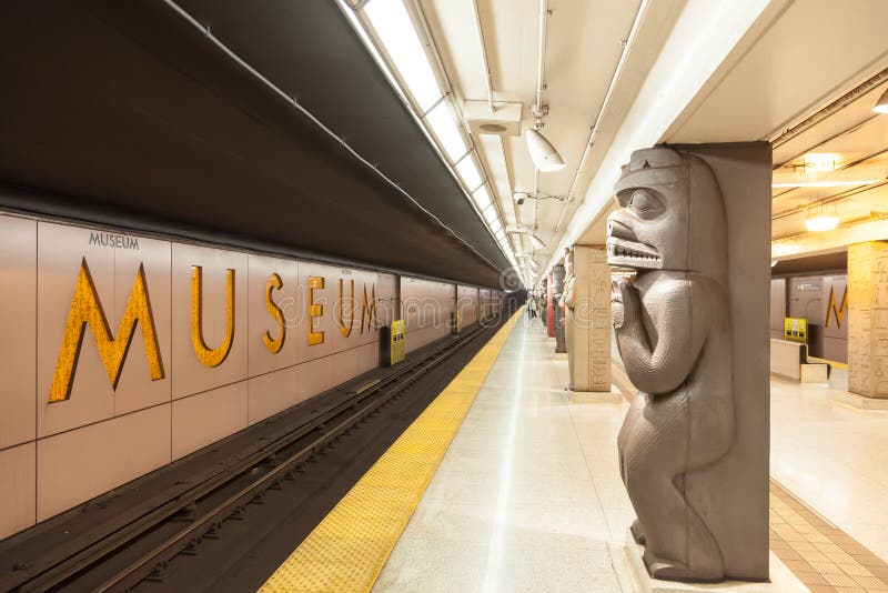 Museum Subway Station - Toronto, Ontario, Canada, Editorial Photo ...