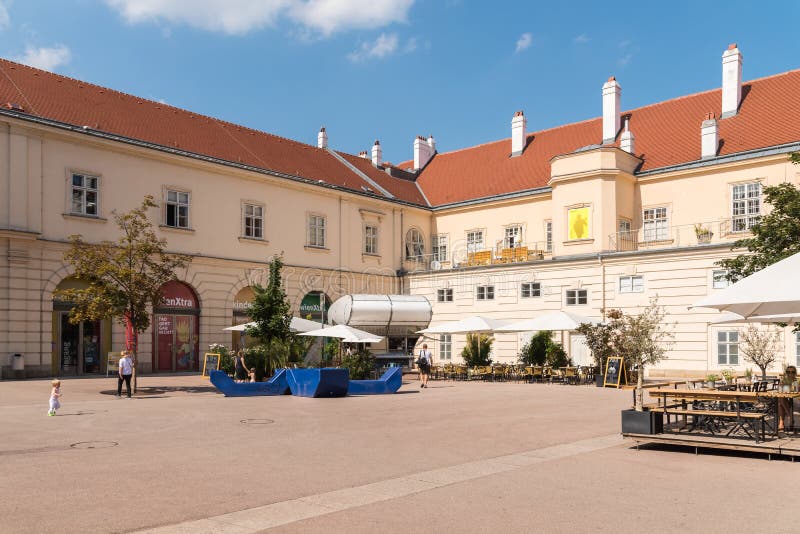 Museumsquartier Area in Vienna Editorial Photography - Image of place ...