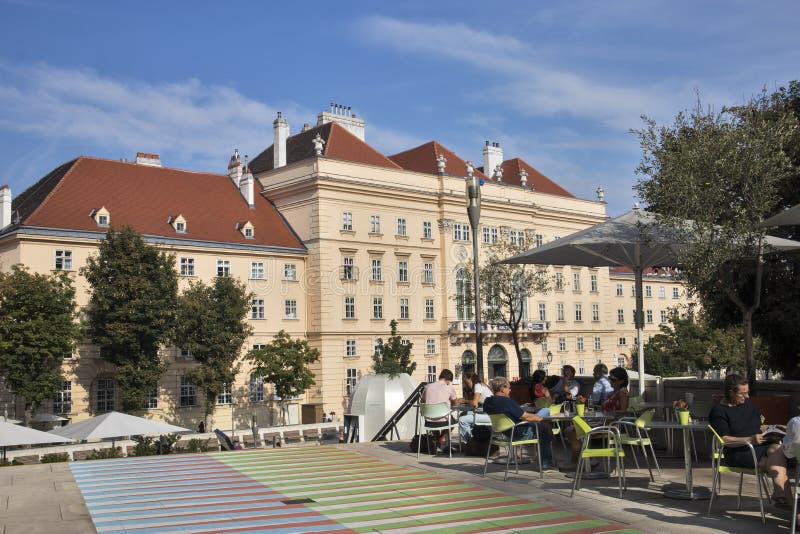 The Museumsquartier or MQ or Museums Quartier is an Area in the Centre ...