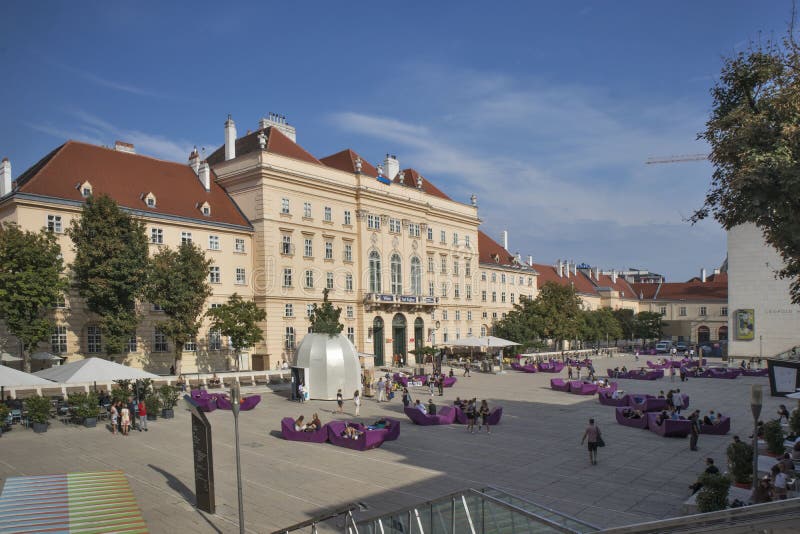 The Museumsquartier or MQ or Museums Quartier is an Area in the Centre ...