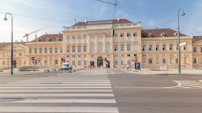 The Museumsquartier Timelapse Hyperlapse or Museums Quartier is an Area ...