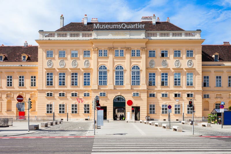 Museumsquartier in Vienna, Austria Editorial Photography - Image of ...