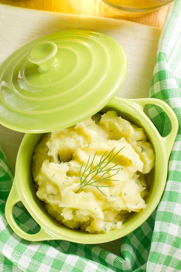 Mushed potato stock image. Image of napkin, macro, kitchen - 25503813