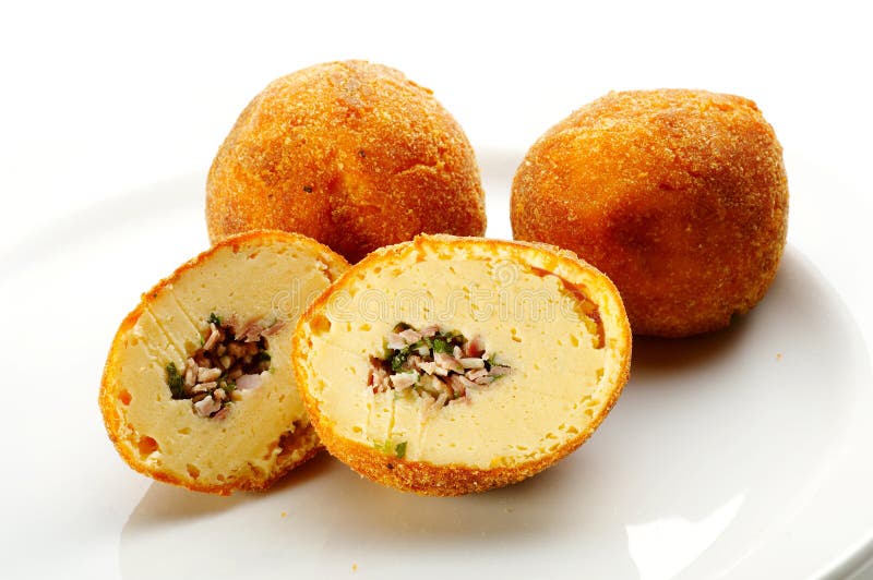 Mushed Potato with Herbs and H Stock Photo - Image of eating, dish: 2221722