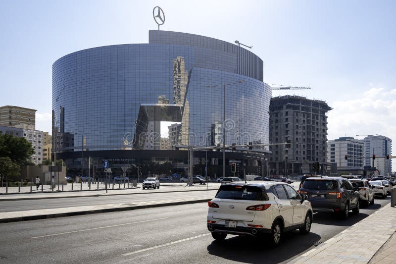 Musheireb Commercial Tower Doha Qatar Editorial Photo - Image of facade ...