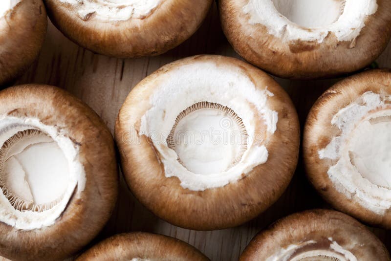 Mushroom Caps stock image. Image of healthy, edible, food - 21127701