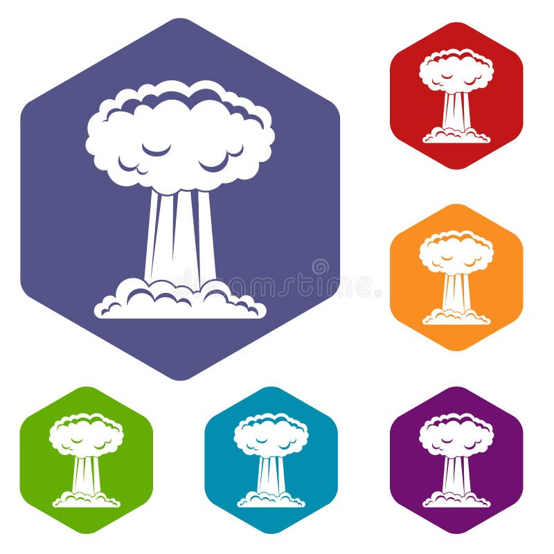 Mushroom Cloud Logo Stock Illustrations – 695 Mushroom Cloud Logo Stock ...