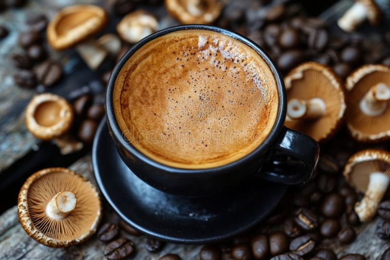 Mushroom Coffee Blend, a Unique Blend of Rich Mushroom Flavor and ...