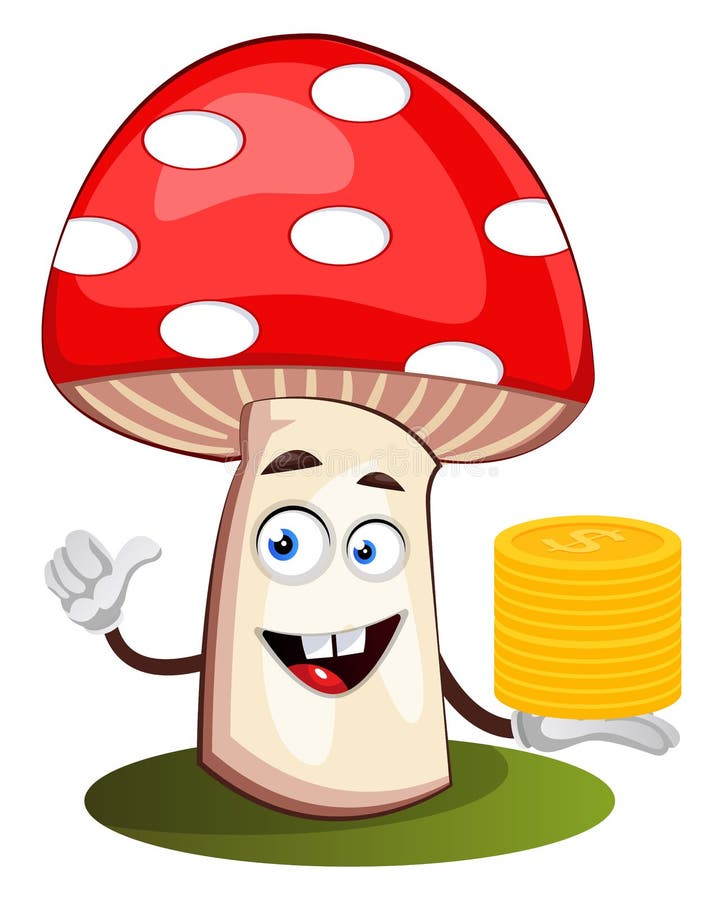 Mushroom Dollar Stock Illustrations – 245 Mushroom Dollar Stock ...
