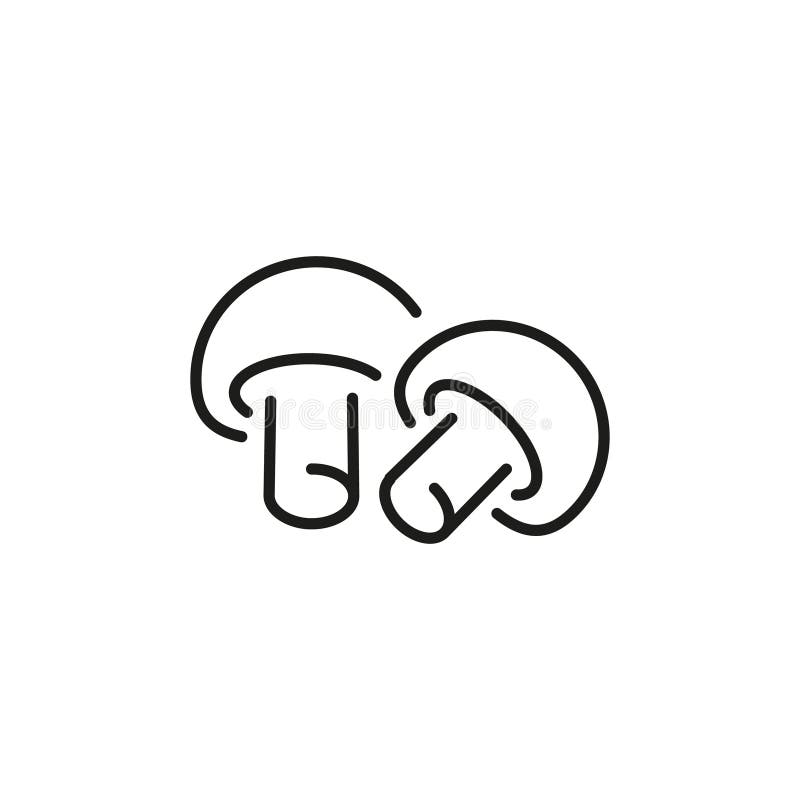 Mushroom Icon stock vector. Illustration of agriculture - 322429466