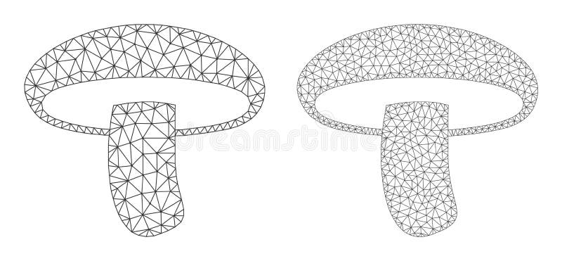 Mushroom Wireframe Stock Illustrations – 135 Mushroom Wireframe Stock ...