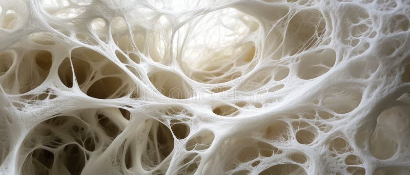 Mushroom Mycelium Showcases Intricate White Thread-like Structure and ...