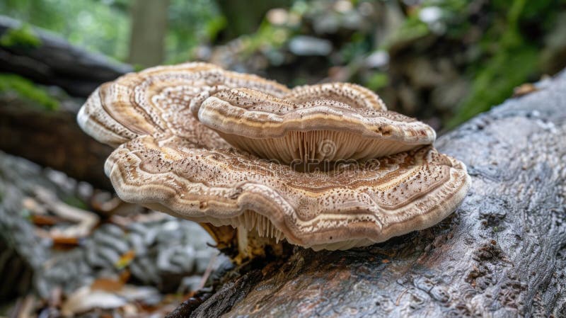 Mushroom on Rock stock photo. Image of flora, growth - 363141932
