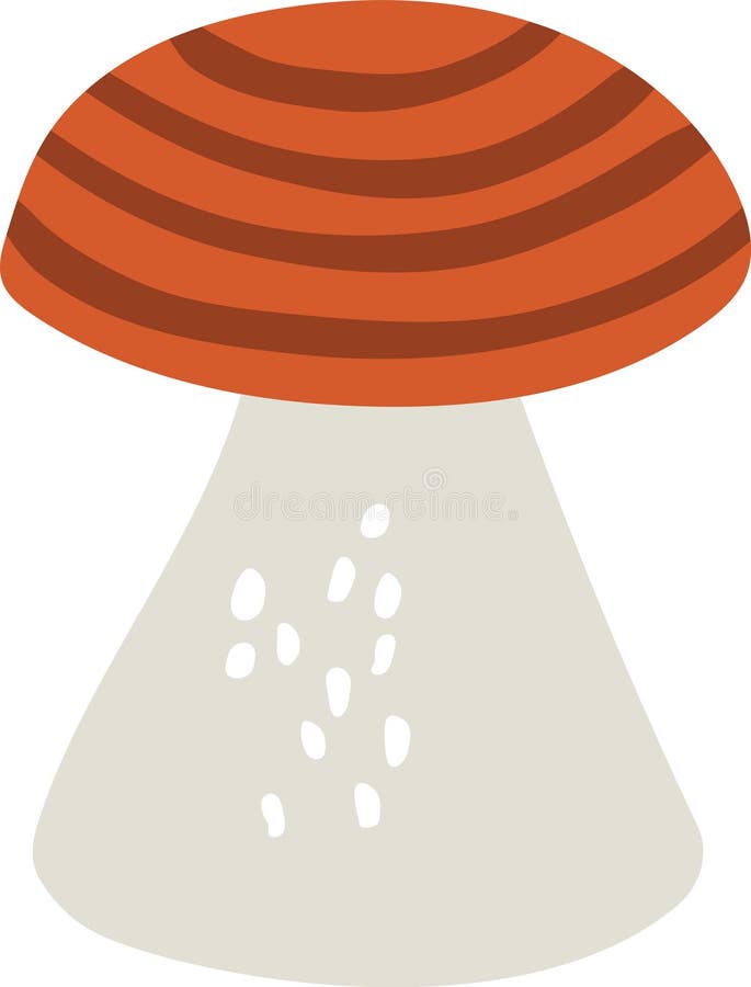 Mushroom Toadstool Plant stock vector. Illustration of drawing - 289332469