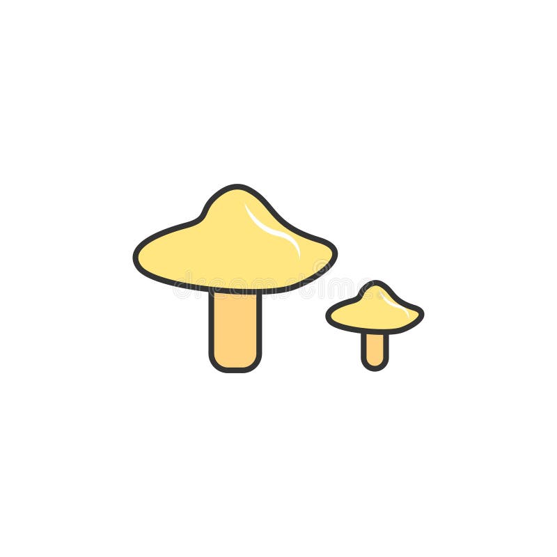 Mushroom Vector Design Template Illustration Stock Vector ...