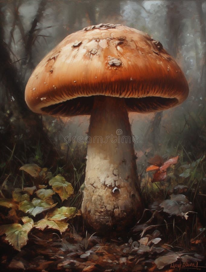 Mushrooms. High Quality Illustration Stock Illustration - Illustration ...