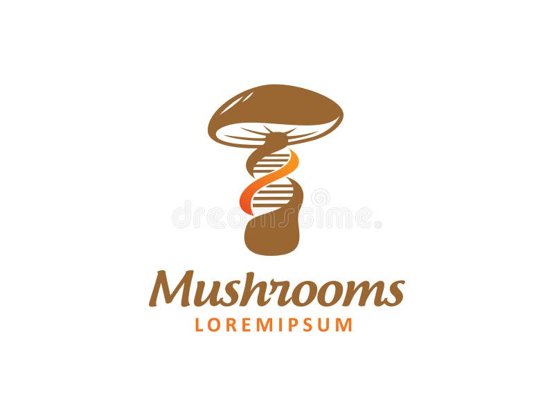 Mushrooms Logo Symbol or Icon Template Stock Vector - Illustration of ...