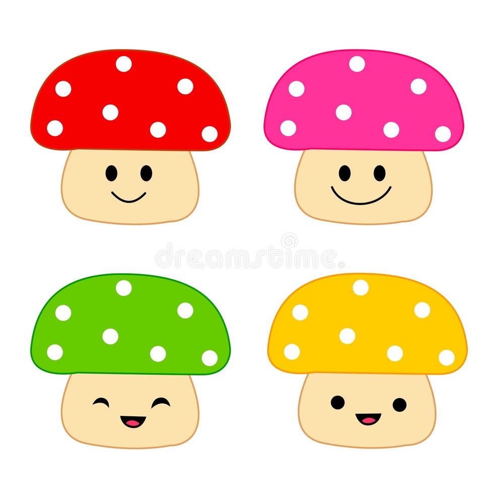 Spring Mushrooms Stock Illustrations – 5,189 Spring Mushrooms Stock ...