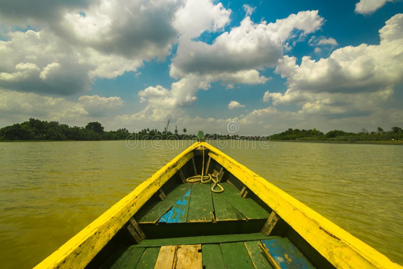 Musi River is One Big River in Indonesia Stock Photo - Image of ...