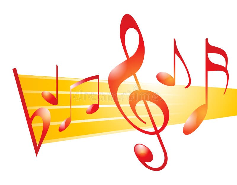 Music logo stock vector. Illustration of notation, tone - 13731704