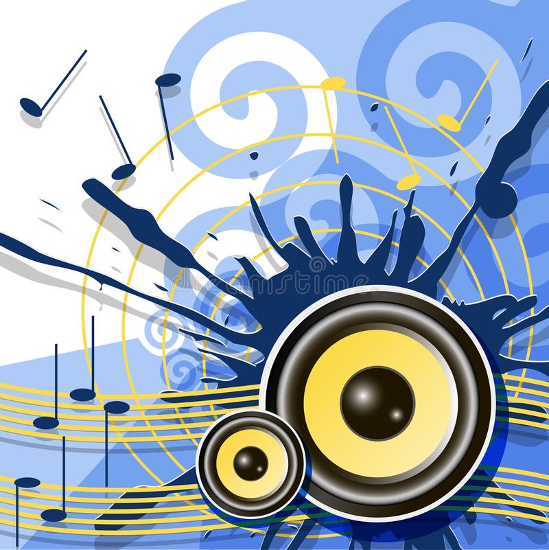 Music subjects stock vector. Illustration of singer - 122851087