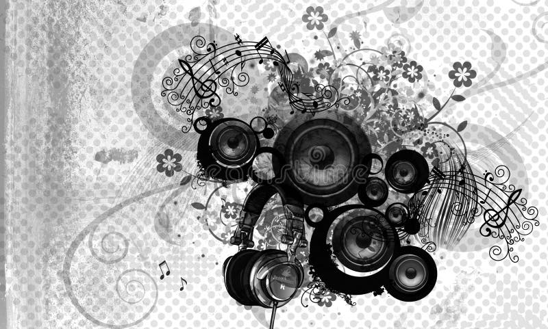 Music texture stock vector. Illustration of party, abstraction - 30377597