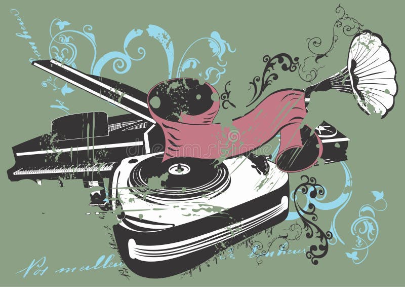 No dj zone warning sign stock vector. Illustration of abstract - 5030504