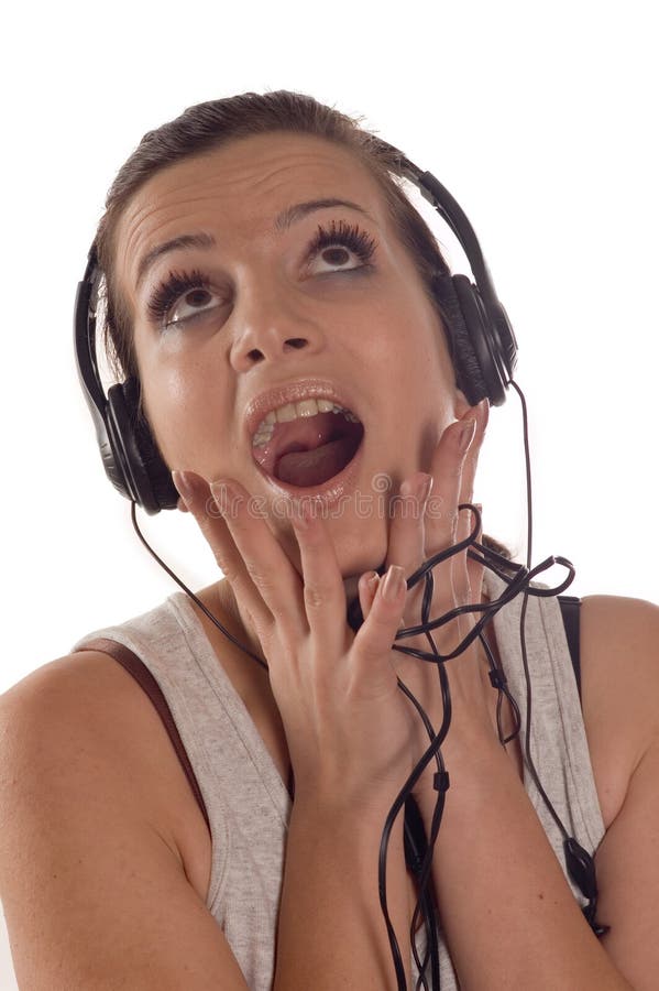 Rockin stock photo. Image of audio, singing, face, portrait - 262640