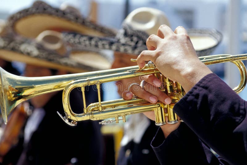 Music stock image. Image of mexican, mexico, trumpet, concert - 455425