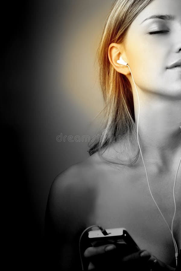 Music stock image. Image of rock, girl, woman, play, song - 5039493