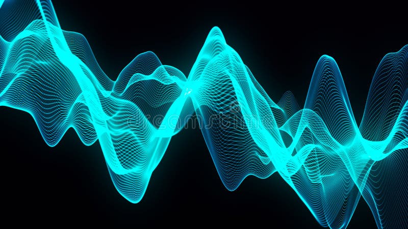 Music Abstract Background. Equalizer for Music. Abstract Digital Wave ...
