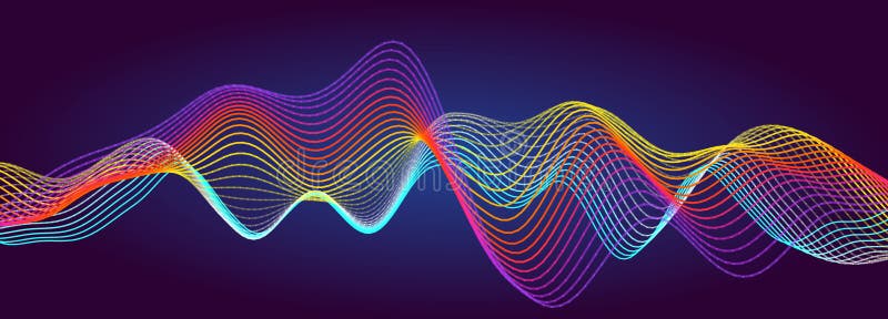 Music Abstract Background. Equalizer for Music. Abstract Digital Wave ...
