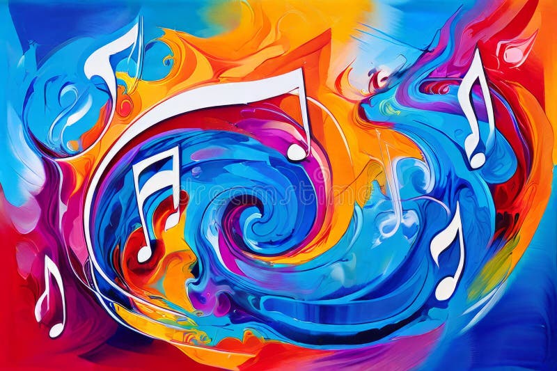 Music As a Universal Language an Abstract Representation Si Stock ...