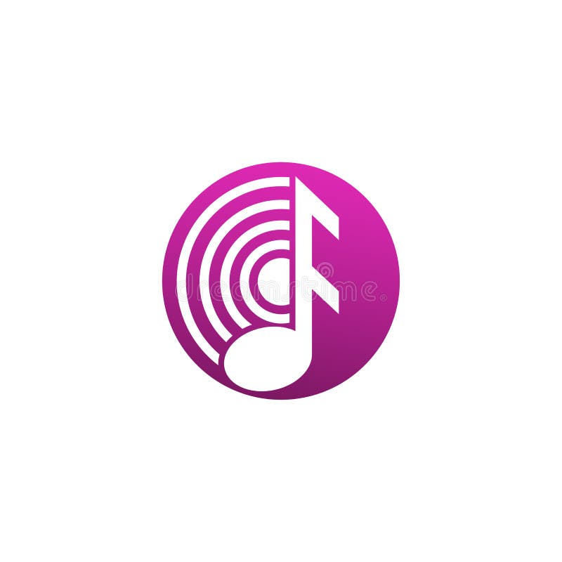 Music Audio Wave Logo Template Design Vector Icon Illustration Stock ...