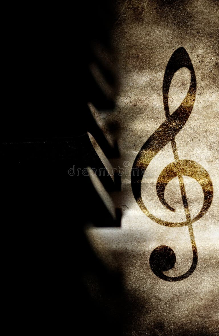 Music Notes Background Parchment Stock Illustrations – 202 Music Notes ...
