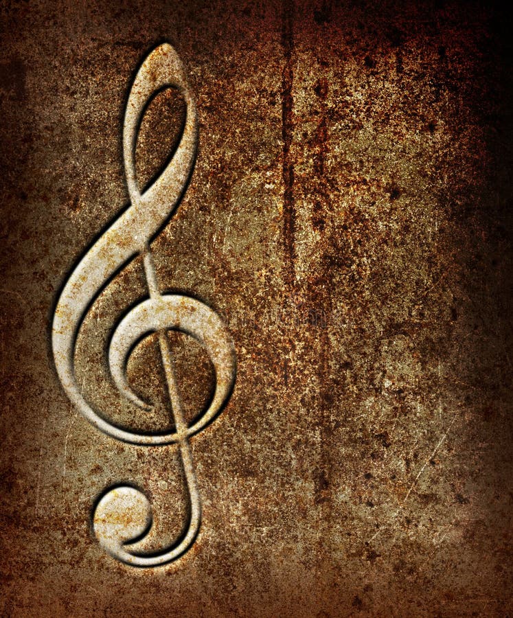 Cool Treble Clef Wallpaper
